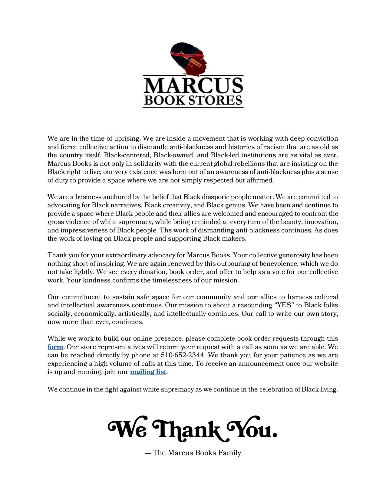 Marcus Book Stores – Blavendi